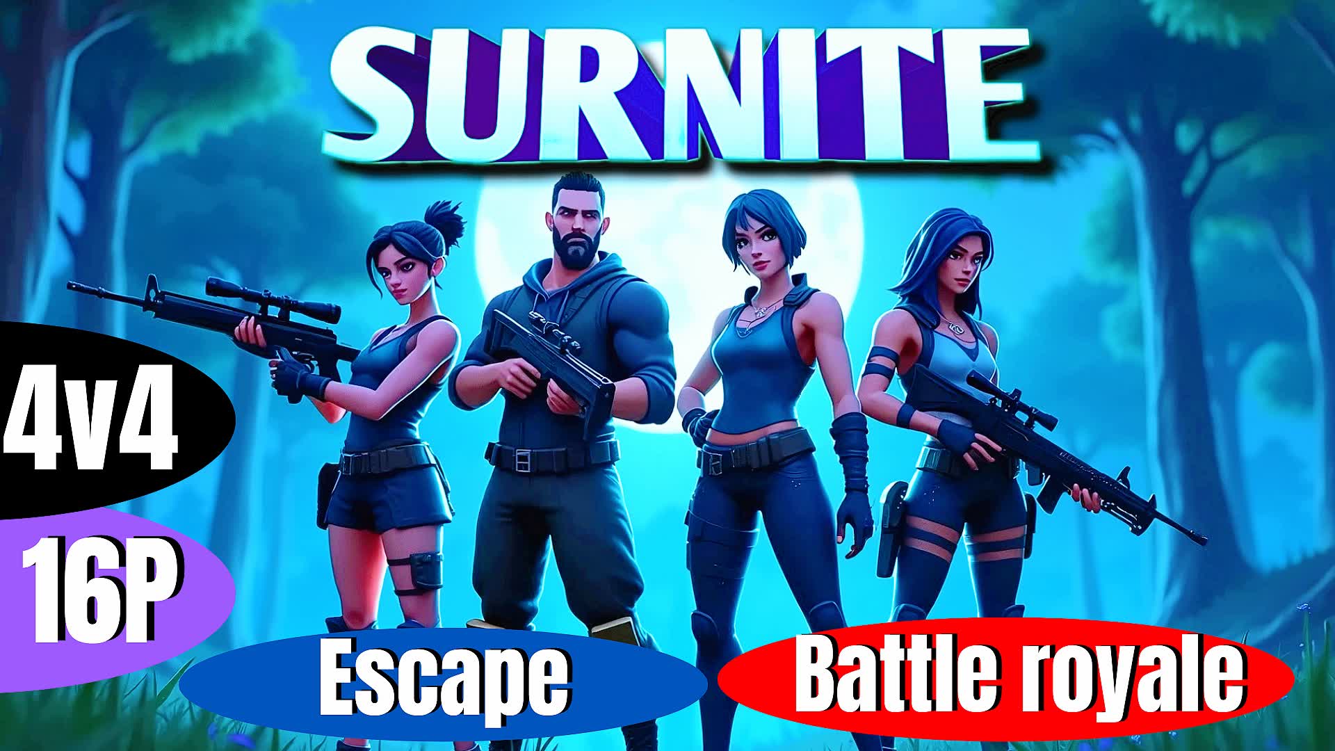 SURNITE 🌙[v1.0] Ultimate Escape Royale 3109-1164-3656 by enixx - Fortnite Creative Map Code ...