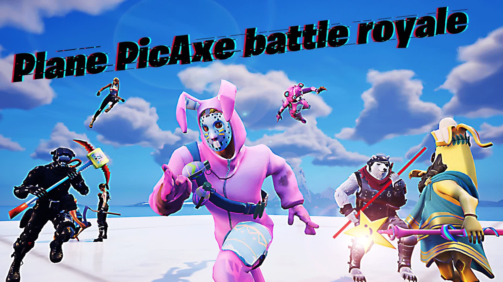 Plane PicAxe Battle Royal 3661-1441-6501 من ابتكار ningensama - Fortnite