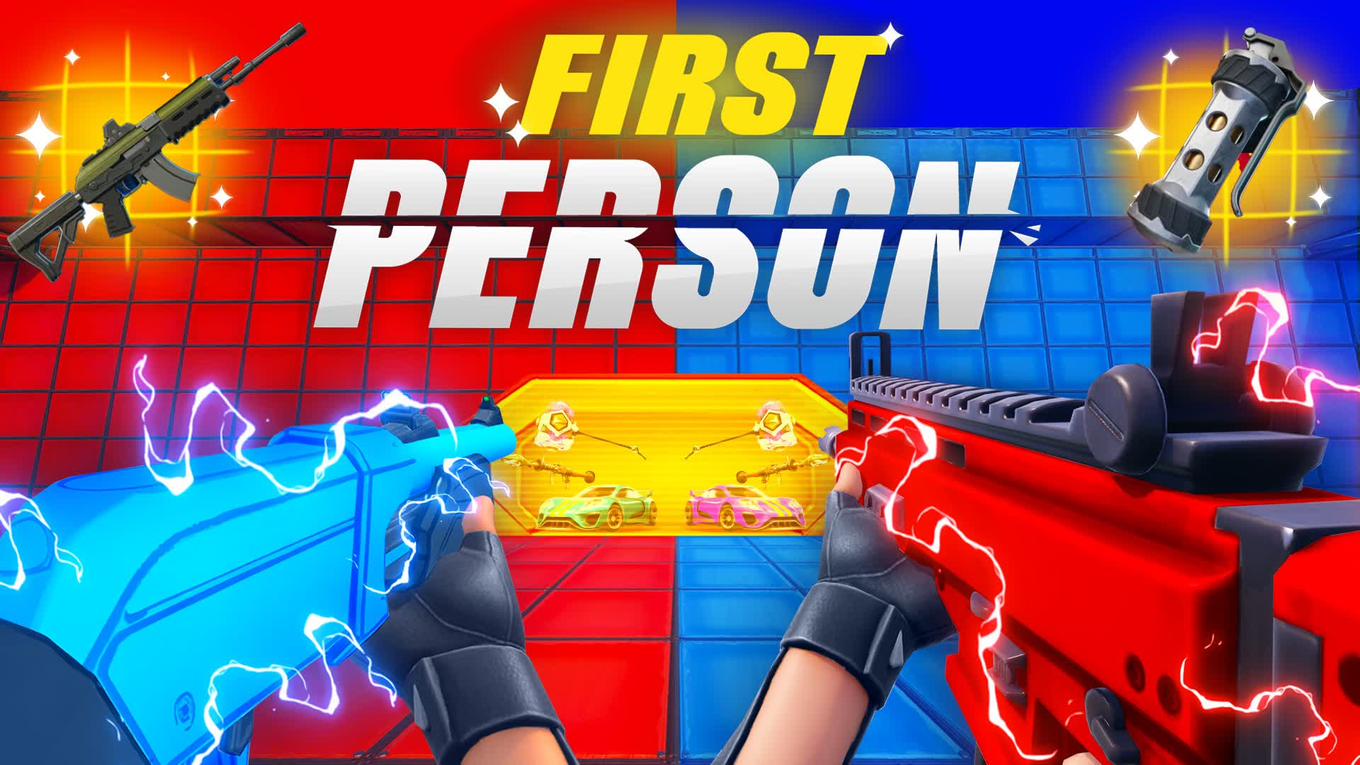 FIRST PERSON RED VS BLUE 🔴🔵 FPS 9166-7080-6525 by rockygift1 - Fortnite ...
