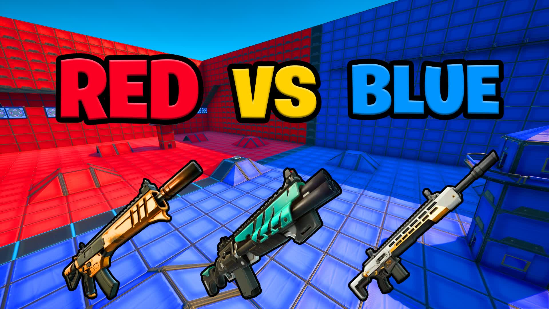 RED VS BLUE ️💙 FFA 2469-5188-9217 by yunus999 - Fortnite Creative Map ...