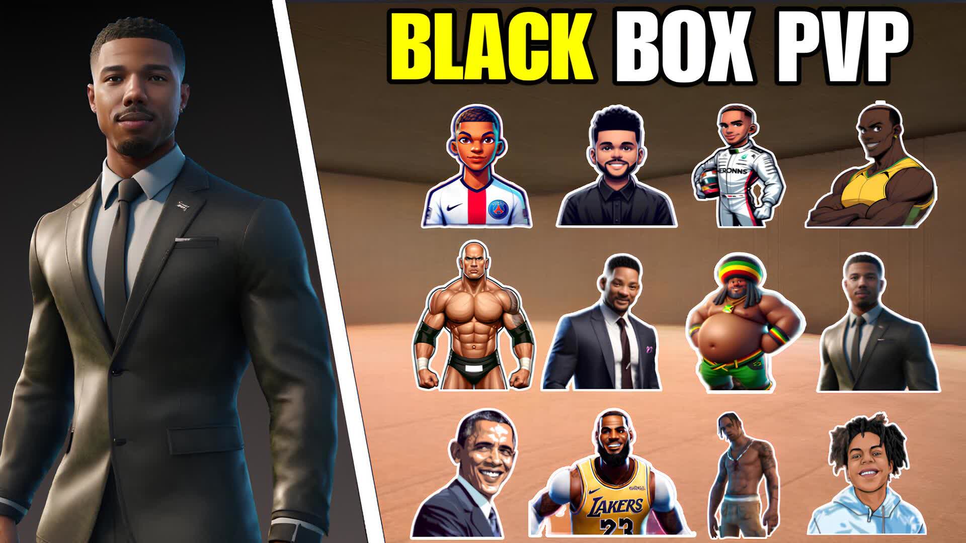 BLACK BOX PVP 1633-0263-4965 by wzox - Fortnite Creative Map Code ...