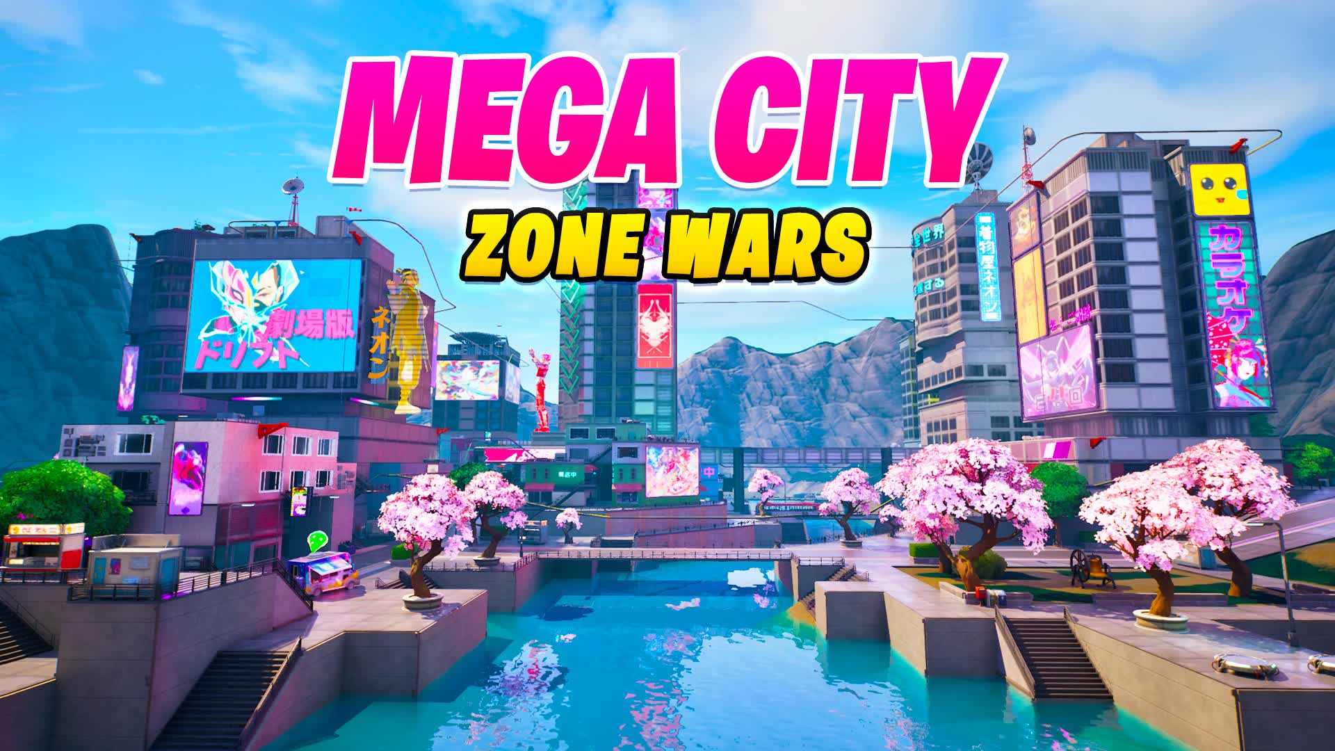 MEGA CITY ⭐️ ZONE WARS 6475-4585-1263 by gridy - Fortnite Creative Map ...