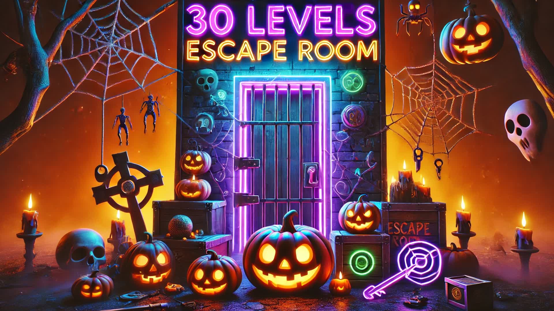 🎃 30 LEVELS ESCAPE ROOM 🎃 0166-4621-0912 by pessi - Fortnite Creative ...
