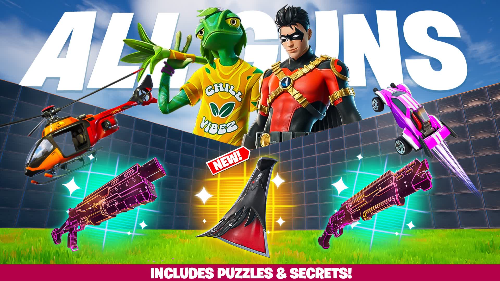 SUPER 1V1 - ALL GUNS FFA 0742-2793-9806 by louisfnr - Fortnite Creative Map Code - Fortnite.GG