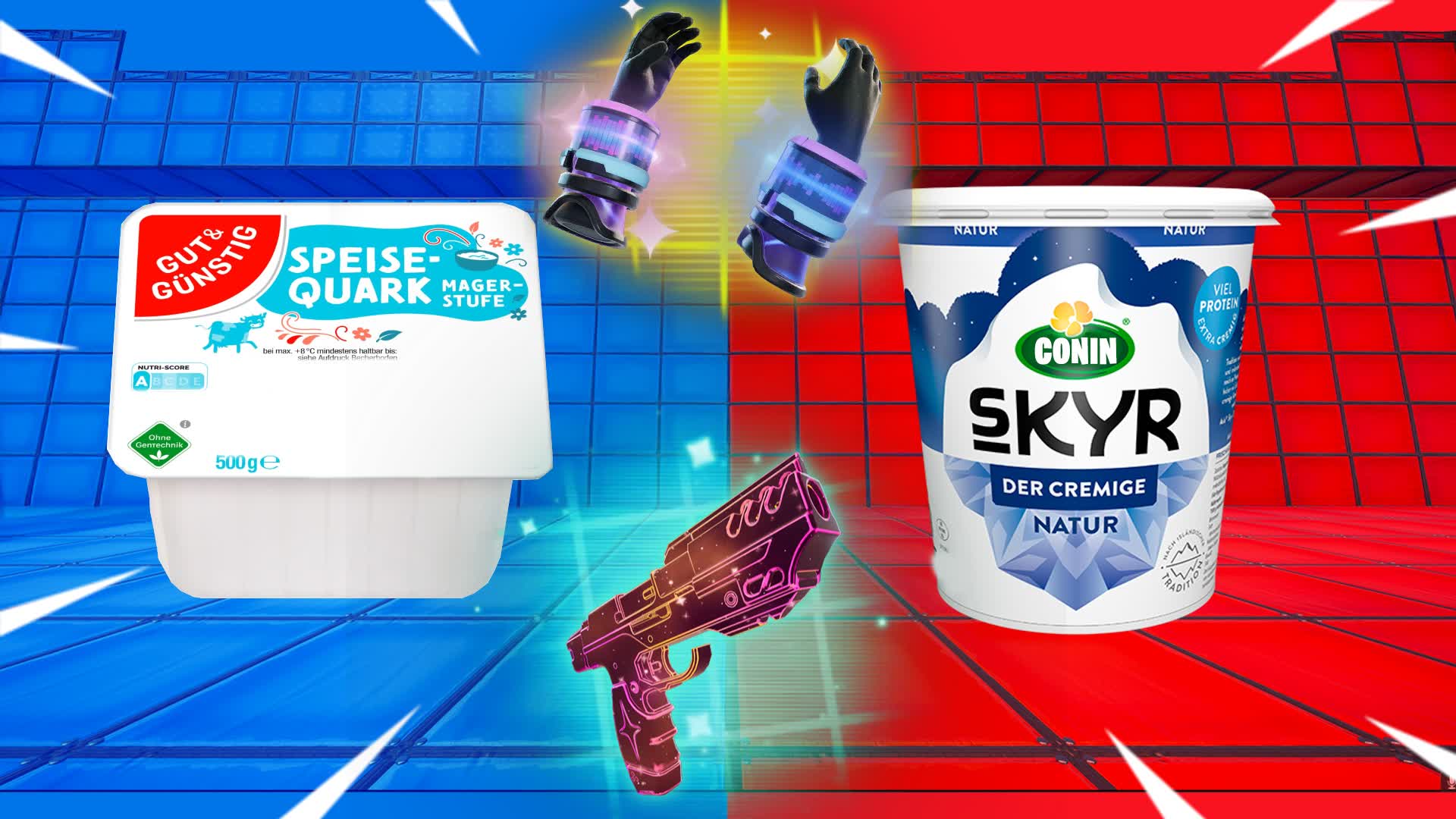 MAGERQUARK VS SKYR 🔴🔵 RED VS BLUE 8855-7293-5924 by conin - Fortnite ...