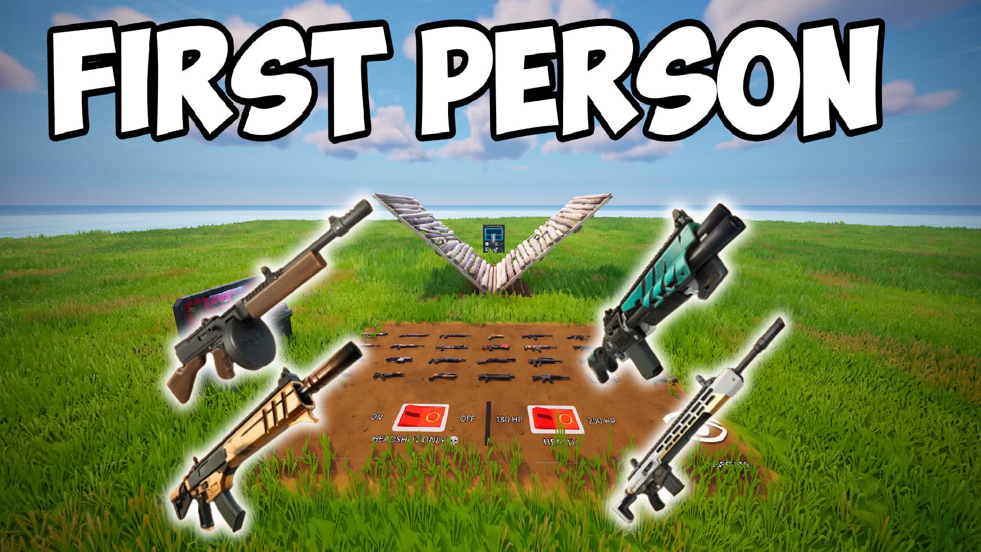 First Person 1v1 5452-0431-9679 by ninjurry - Fortnite Creative Map Code - Fortnite.GG