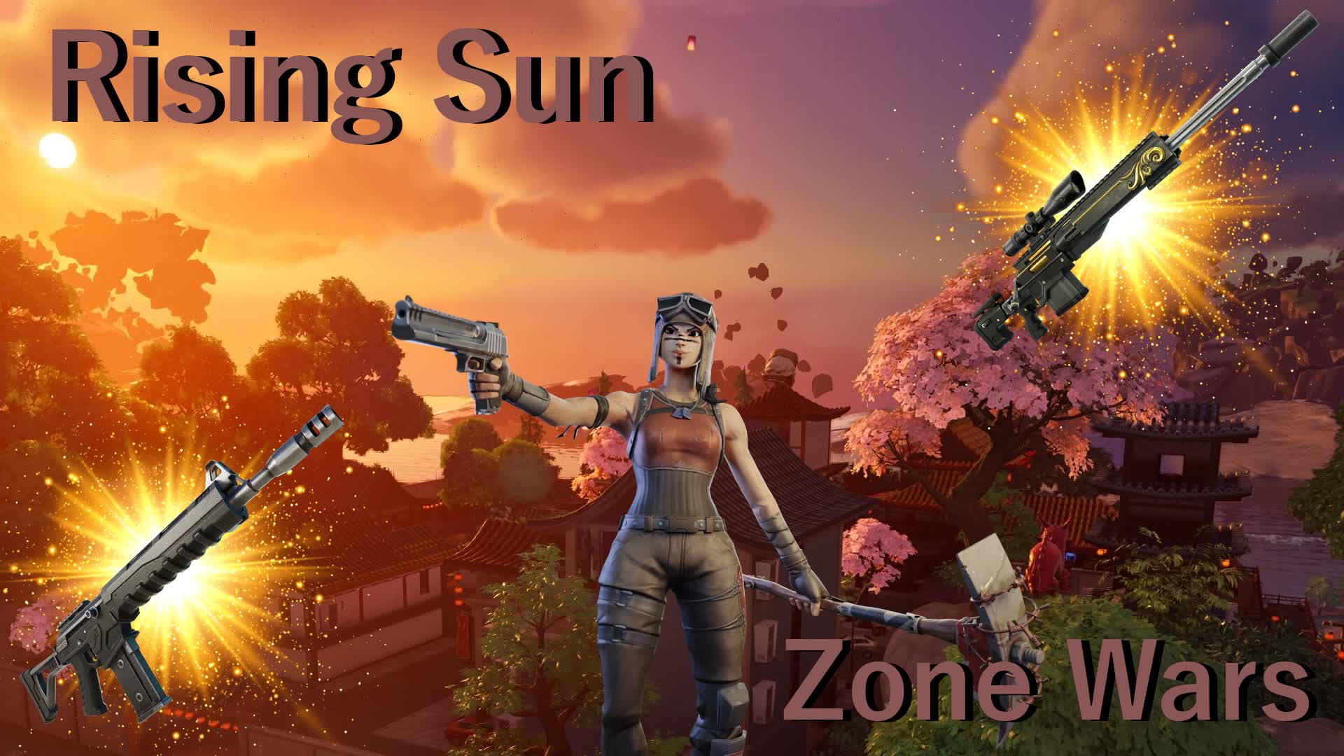 Rising Sun Zone Wars 0158-8689-4502 by gobsob - Fortnite Creative Map ...