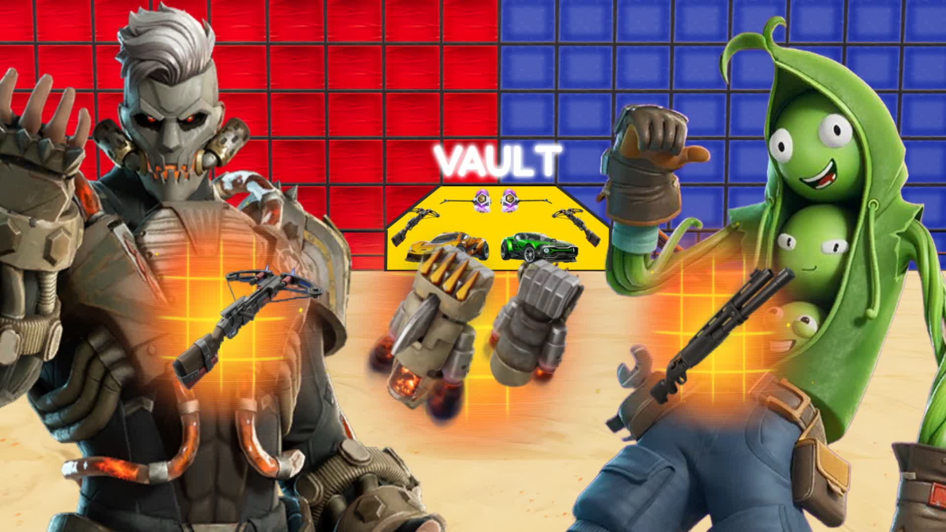 WRECKED RED VS BLUE 🏜️ 9503-5654-9736 by enigm4 - Fortnite Creative Map ...