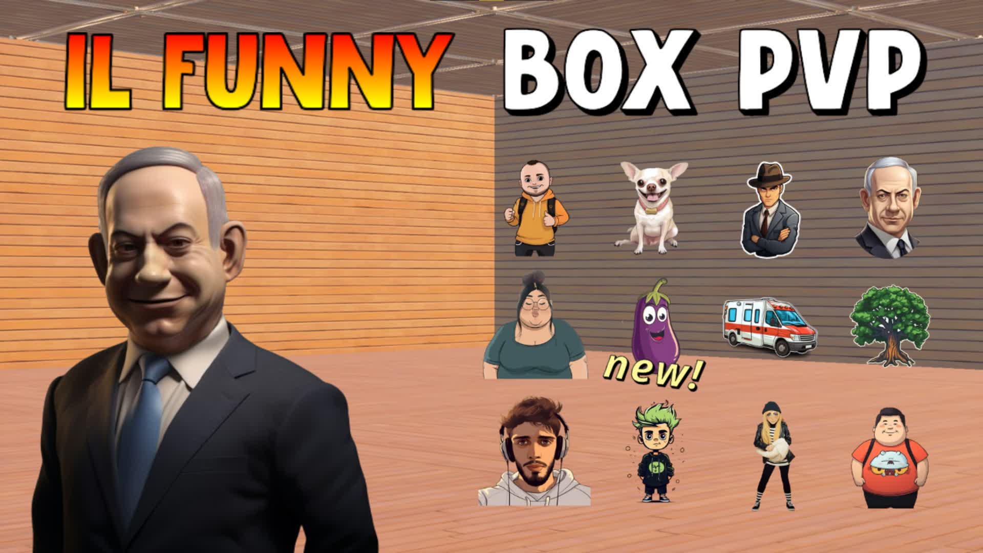 IL FUNNY BOX PVP 📦 7289-5631-9280 by soboi - Fortnite Creative Map Code ...