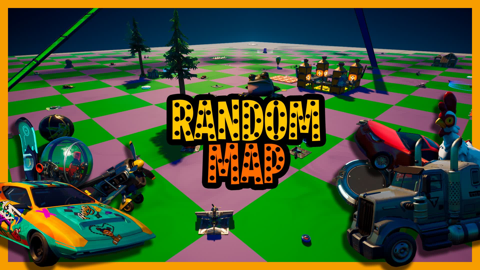 RANDOM MAP🐐🔥 9543-8403-0132 by Dudiing - Fortnite.GG