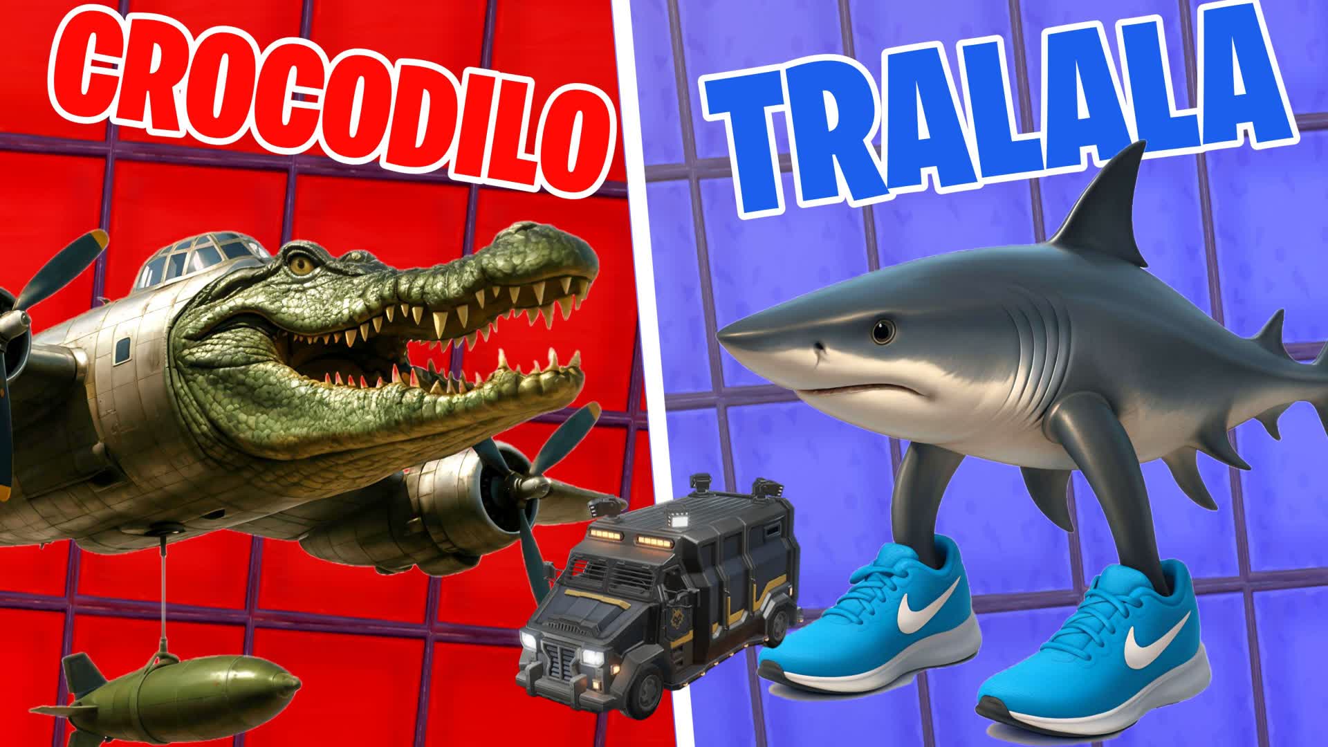 NEW COMBAT - RED VS BLUE 8576-8170-5922 by ghostmama - Fortnite ...