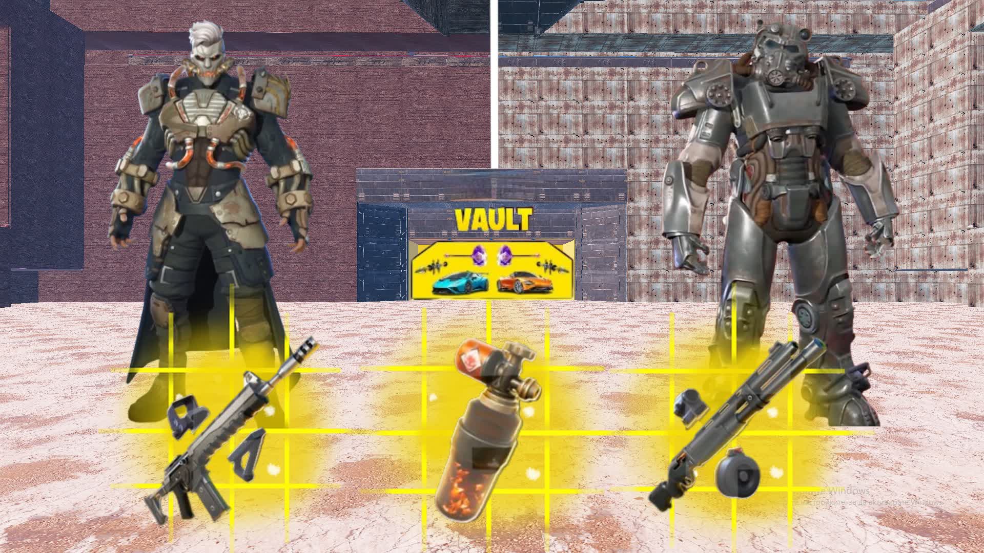 FALLOUT RED VS BLUE 7991-8723-4515 by bojidar - Fortnite Creative Map ...