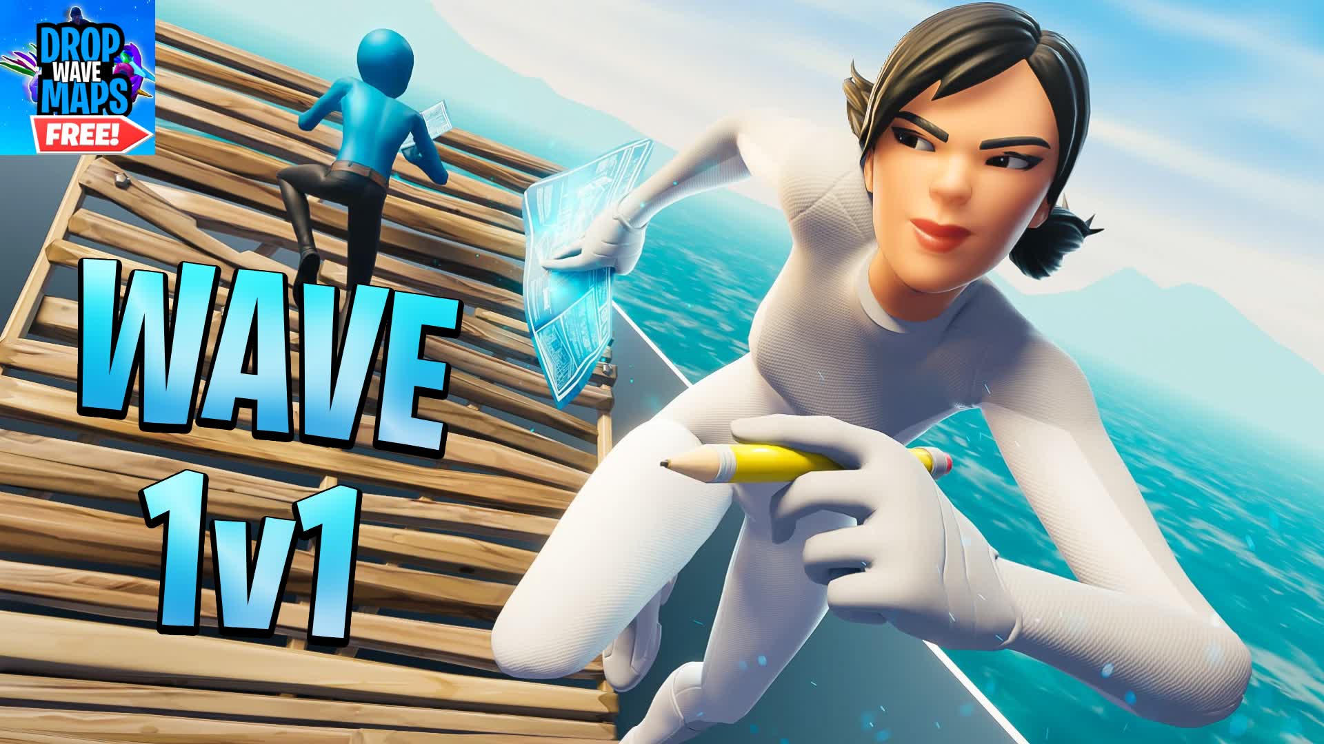 🌊Wave 1v1🌊 6340-0709-2360 by graspfn - Fortnite Creative Map Code ...