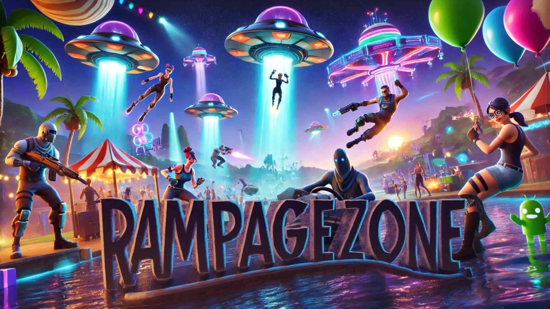 RAMPAGE ZONE 6122-0441-4832 by 8-yuno-8 - Fortnite Creative Map Code ...