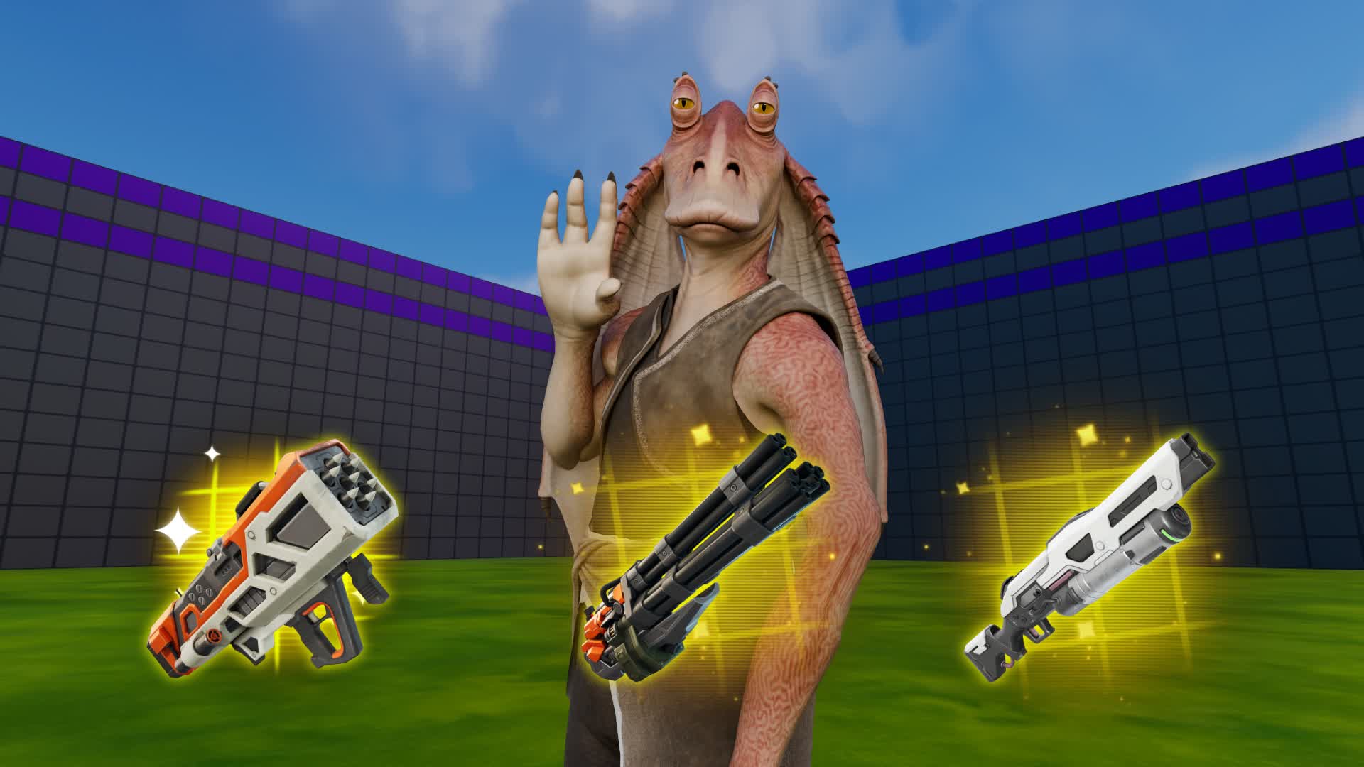 CRAZY INFINITE FFA - ALL GUNS 8078-3079-7194 by fixxfy - Fortnite