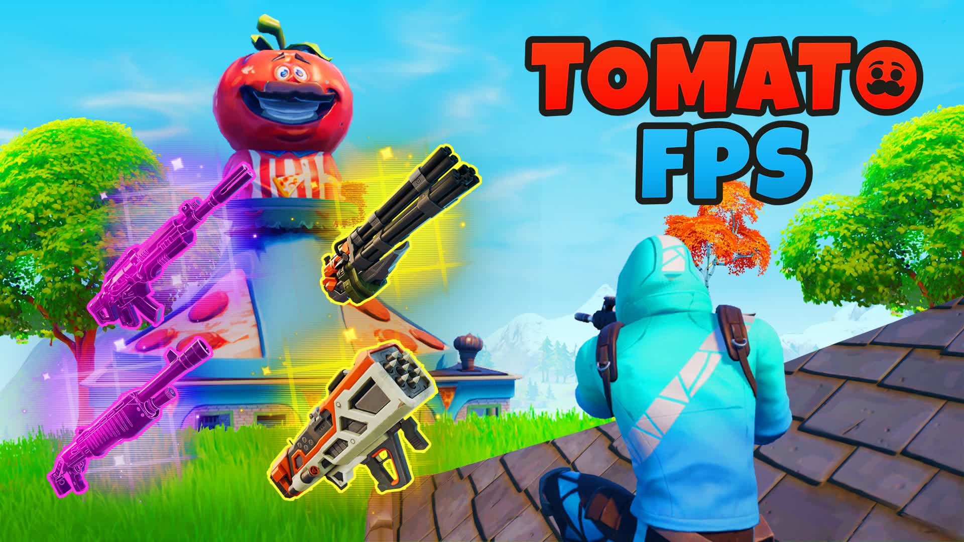 🍅 CRAZY TOMATO FPS 🍅 6156-2222-8813 by matt23 - Fortnite