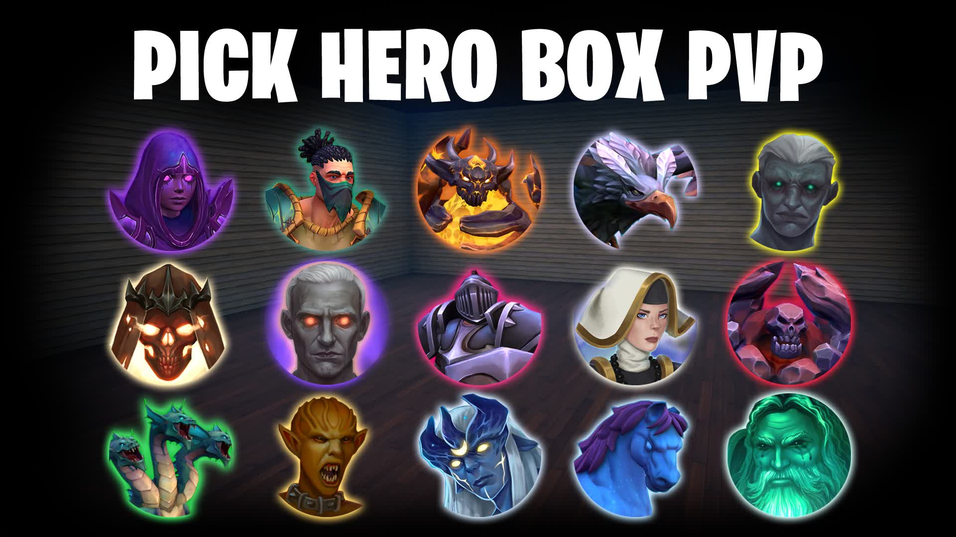 👻PICK 🦸HERO 📦BOX PVP 6873-3383-5713 by kejgame - Fortnite Creative Map ...