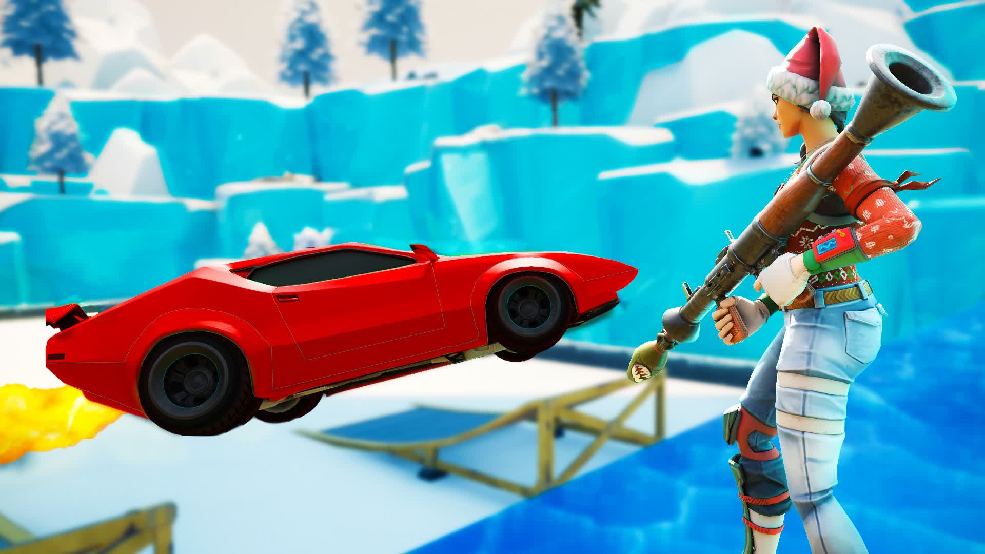 SNOW ROCKET VS CARS 6251-7167-7981 by mrofn - Fortnite