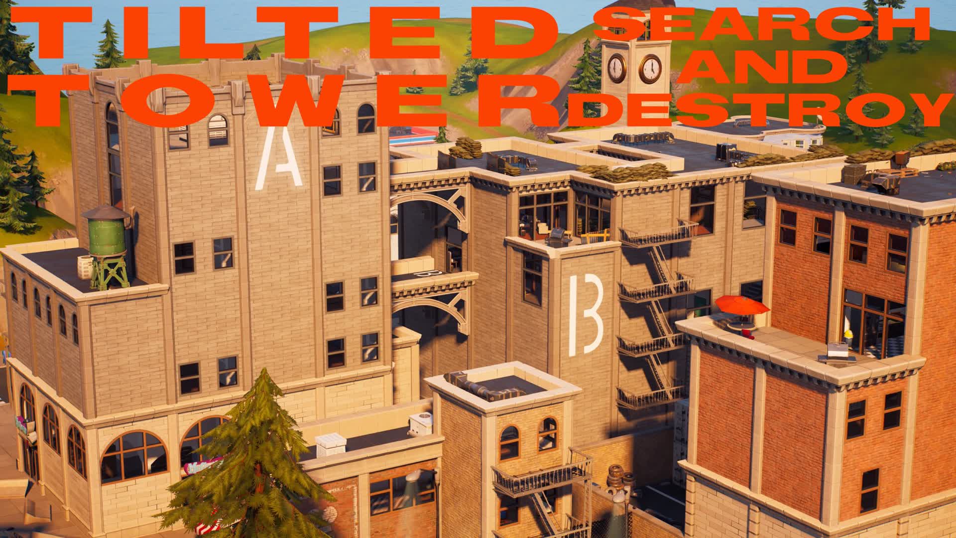 S&D TILTED 3639-0155-1814 by chatarou - Fortnite Creative Map Code ...