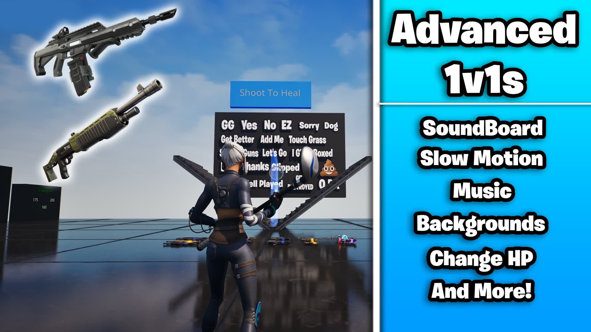 Advanced 1v1s 4197-0981-3523 by vortzz - Fortnite Creative Map Code - Fortnite.GG