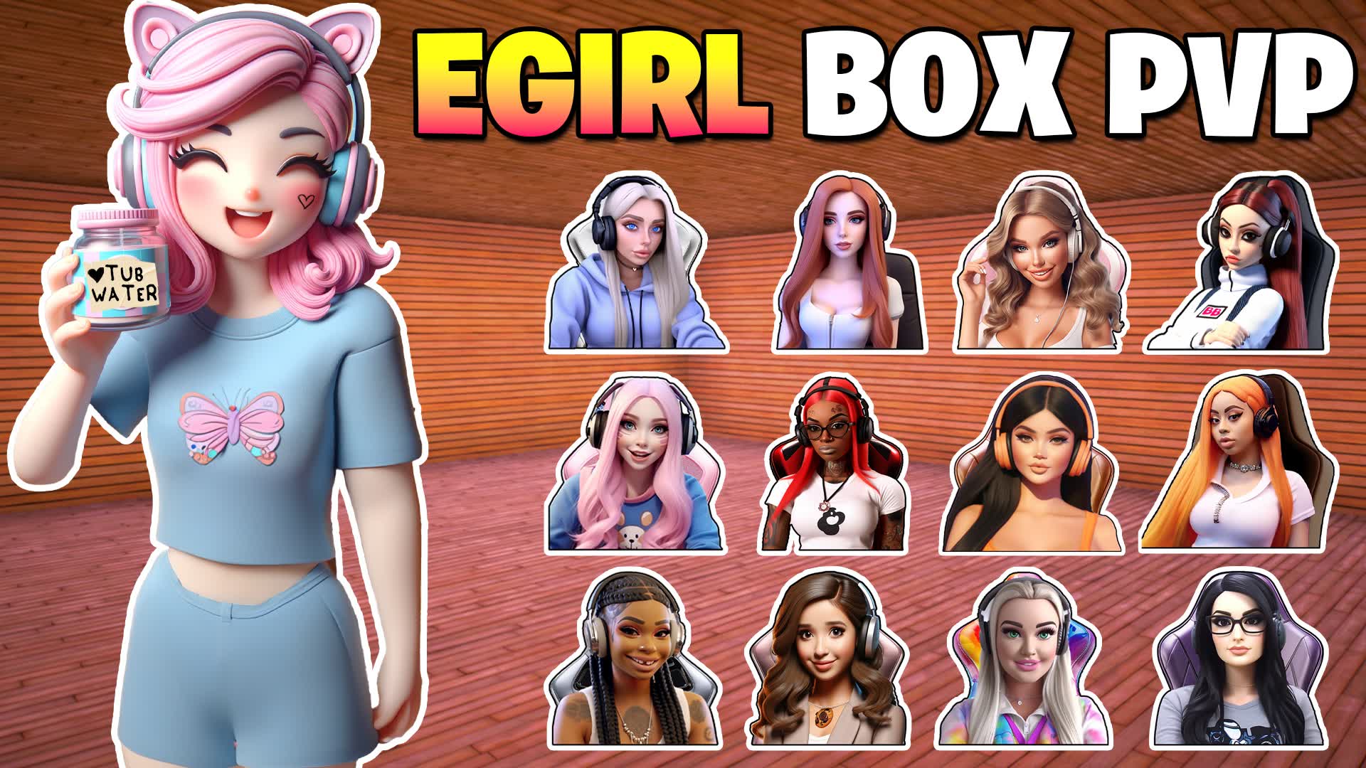 💕E GIRL BOX PVP📦 1596-9191-4060 by peels - Fortnite Creative Map Code ...