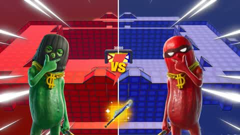 PICKLES BATTLE RED VS BLUE 🔴🔵 8443-5641-2377 by xisde - Fortnite ...
