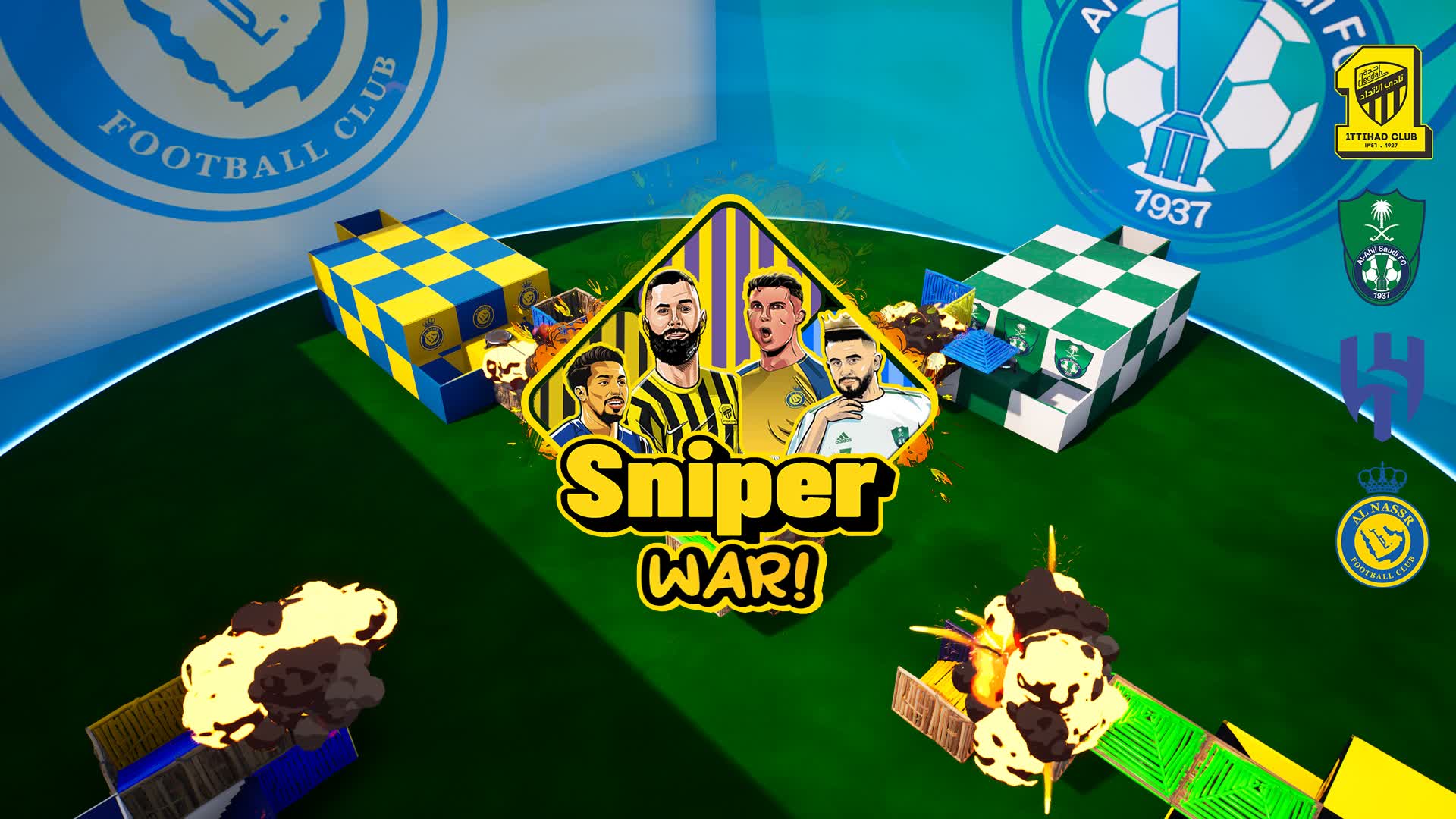 Sniper War 👤🌏 0534-5895-9483 by pandvll - Fortnite Creative Map Code ...