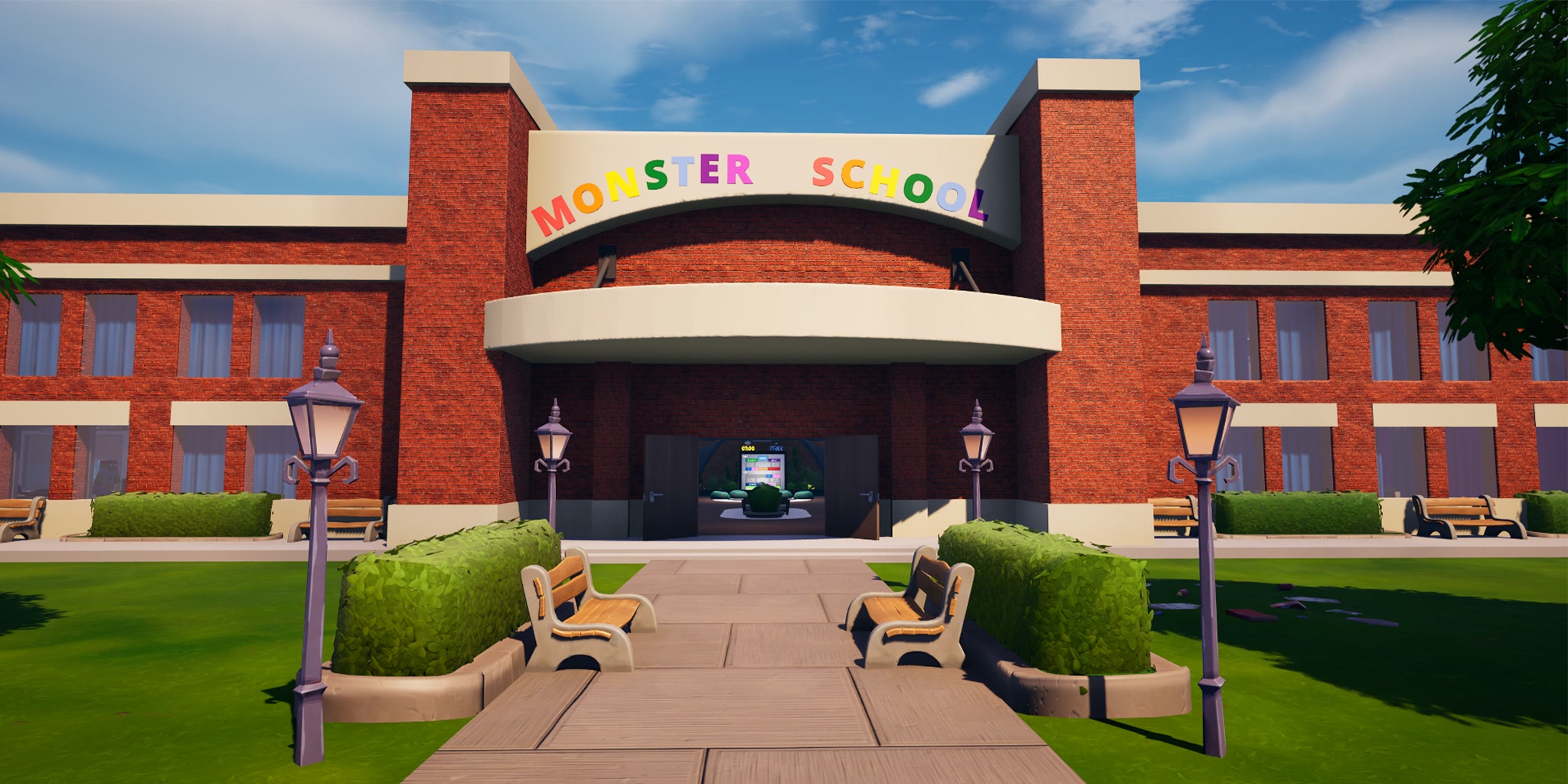 MONSTER SCHOOL RP👻 5176-0022-9792 by diabolo - Fortnite Creative Map Code - Fortnite.GG