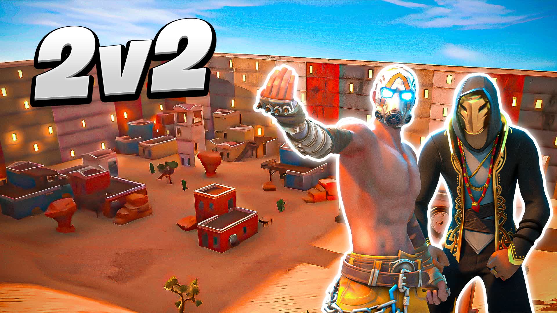 DESERT 2V2 ZONE WARS🌵سكرمز الصحراء 0666-9920-4983 by k99k - Fortnite ...