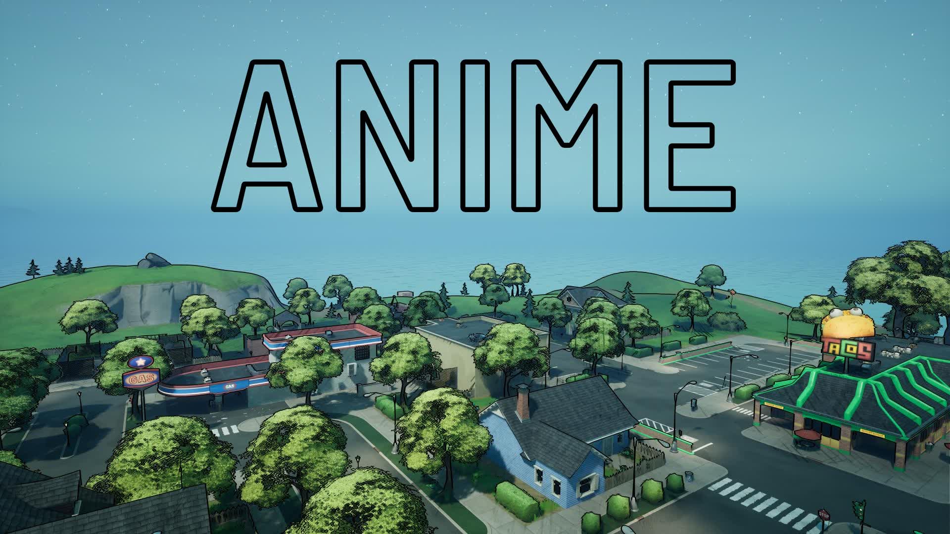 Anime Greasy Grove FFA 9356-1110-5766 by hs7 - Fortnite Creative Map ...