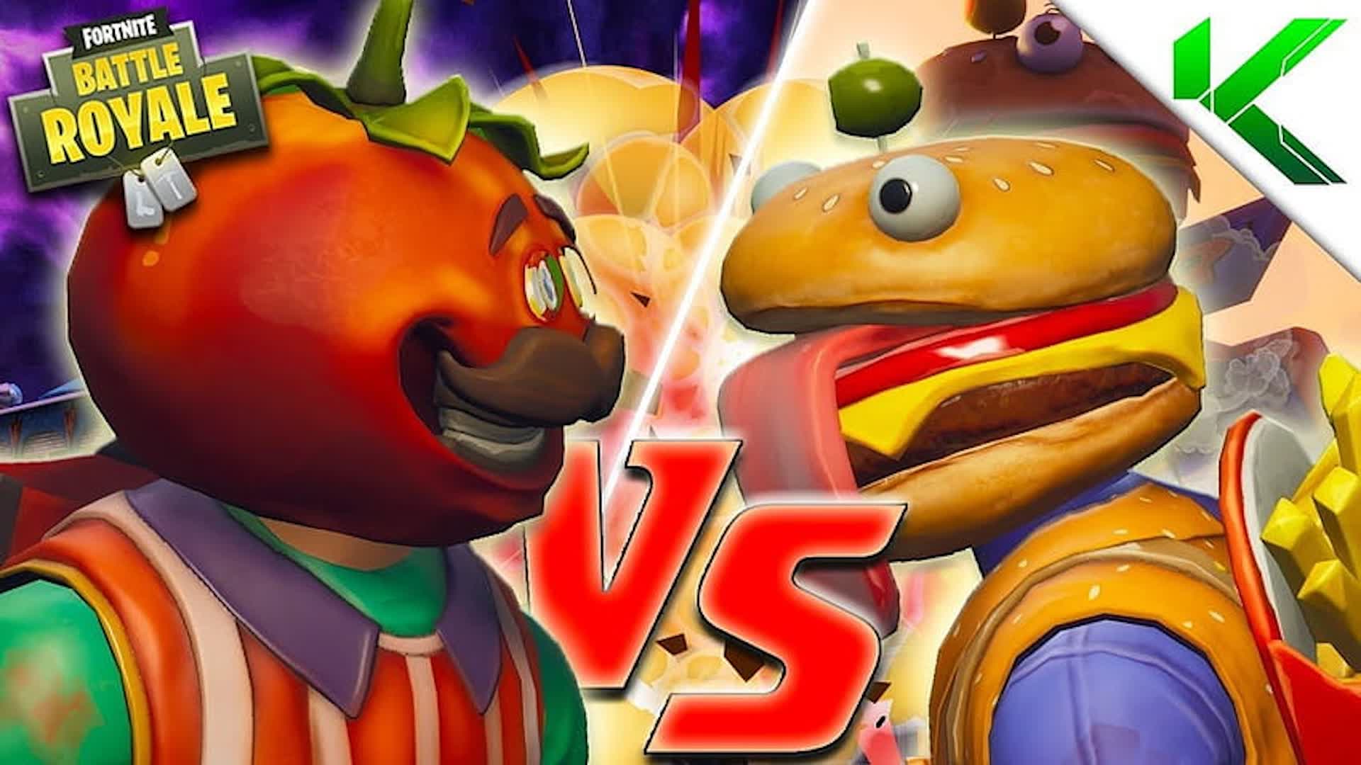TOMATO VS BURGER 5673-8588-7425 by cooperispog - Fortnite Creative Map ...