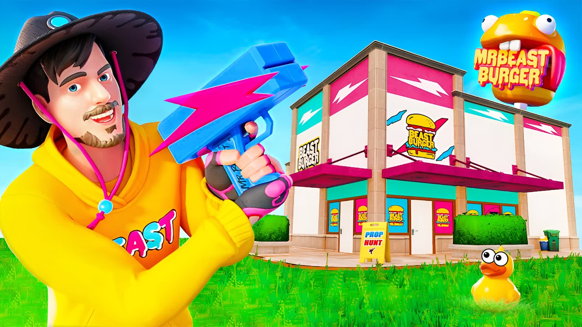 BEAST BURGER 🍔 PROP HUNT 7980-3791-5202 by grrs - Fortnite Creative Map ...