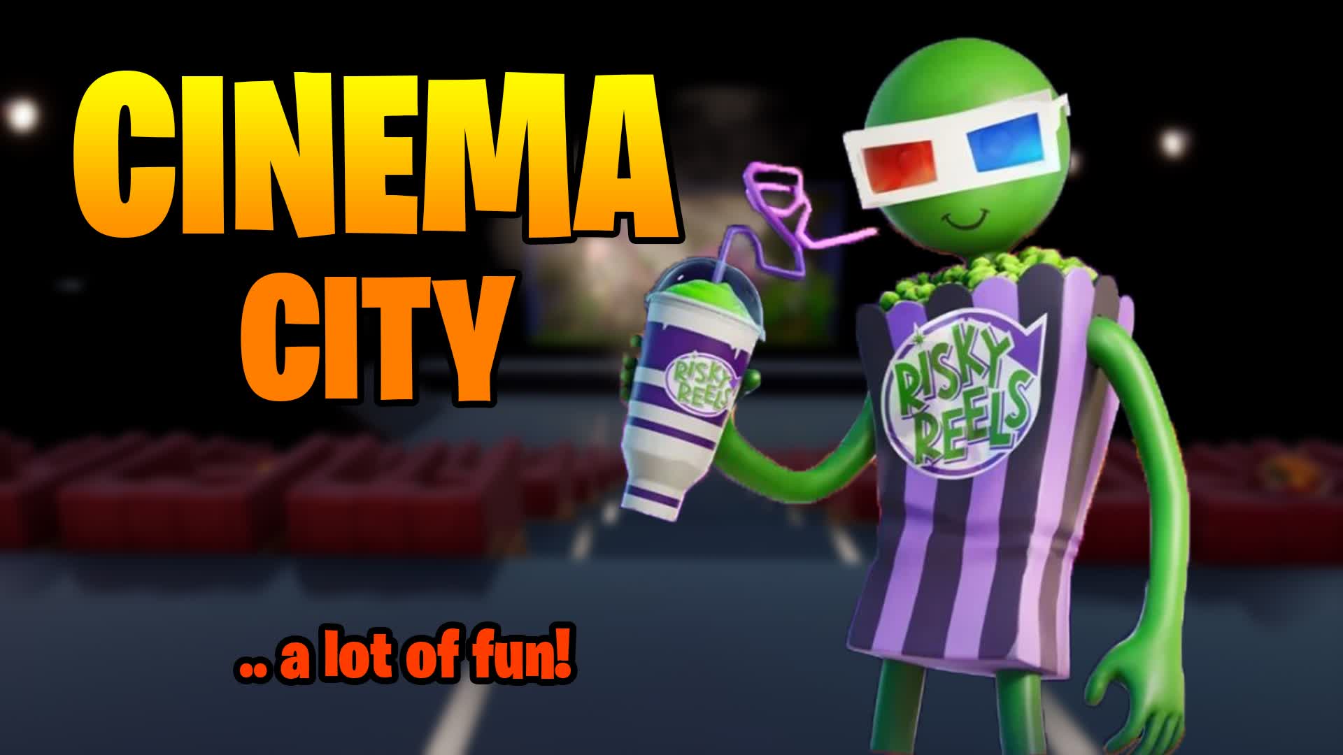 🍿 Cinema City 🍿 9402-3865-2370 by kacperskimsc - Fortnite Creative Map ...