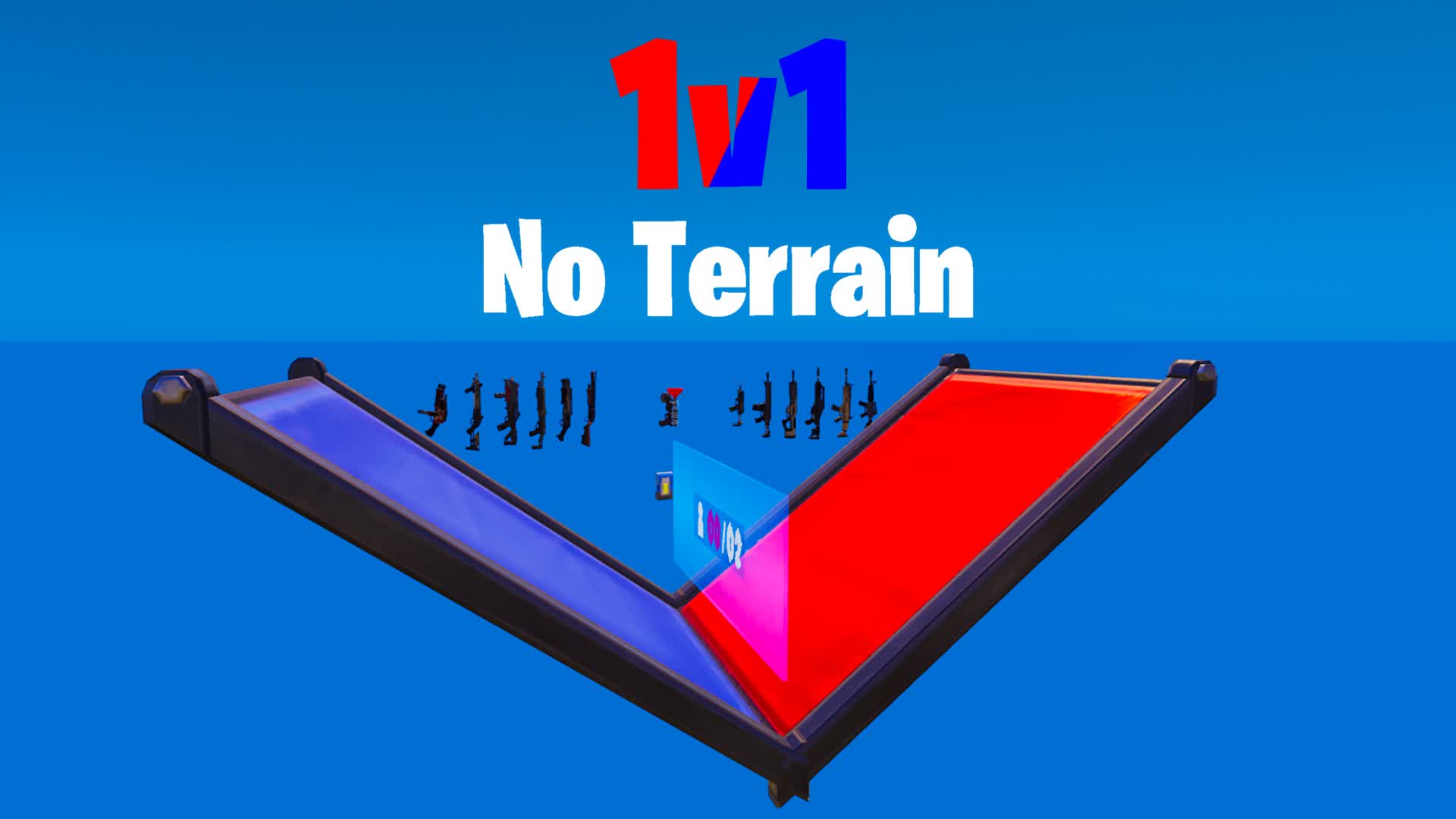 SUPER RED VS BLUE 1V1 BUILD FIGHT! 7397-0564-5579 by noga.fn - Fortnite Creative Map Code ...