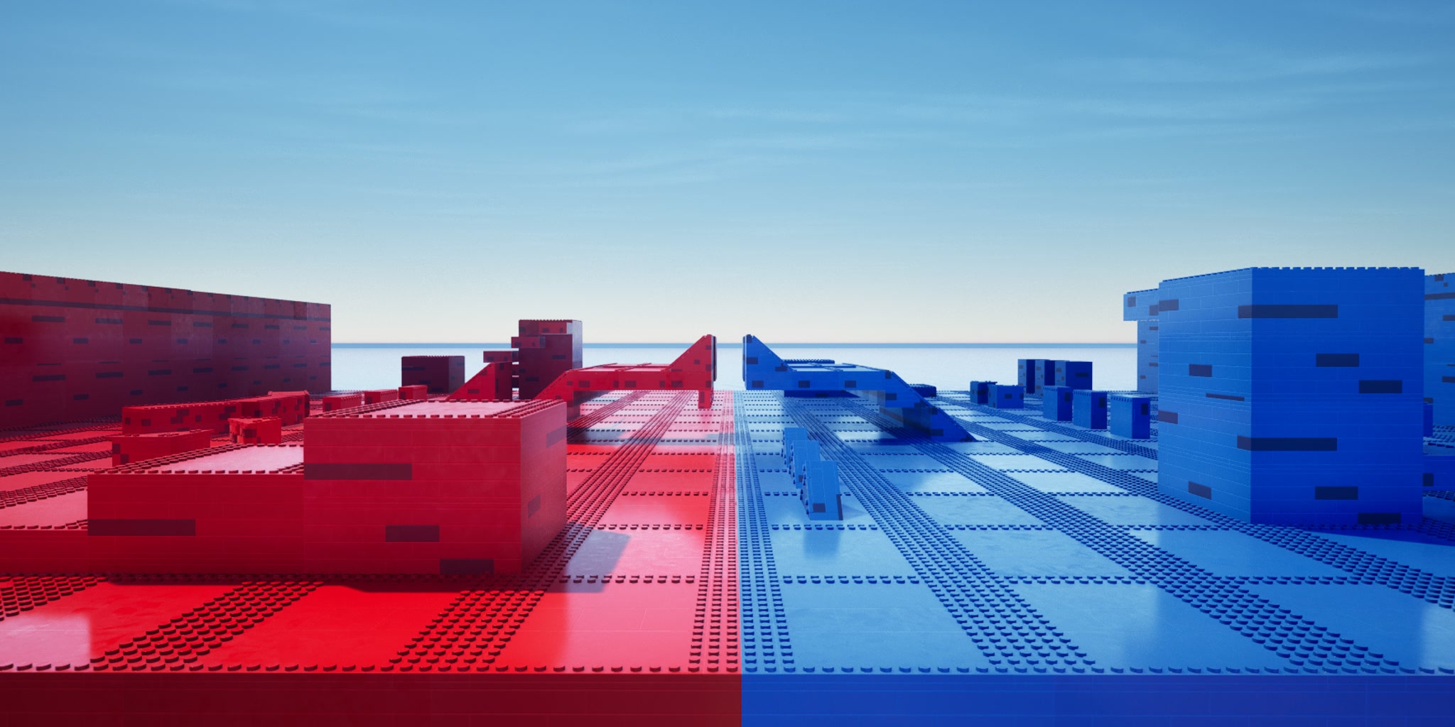 SUPER RED VS BLUE BRICK💖💙 5695-9938-1317 by bendifn - Fortnite Creative ...