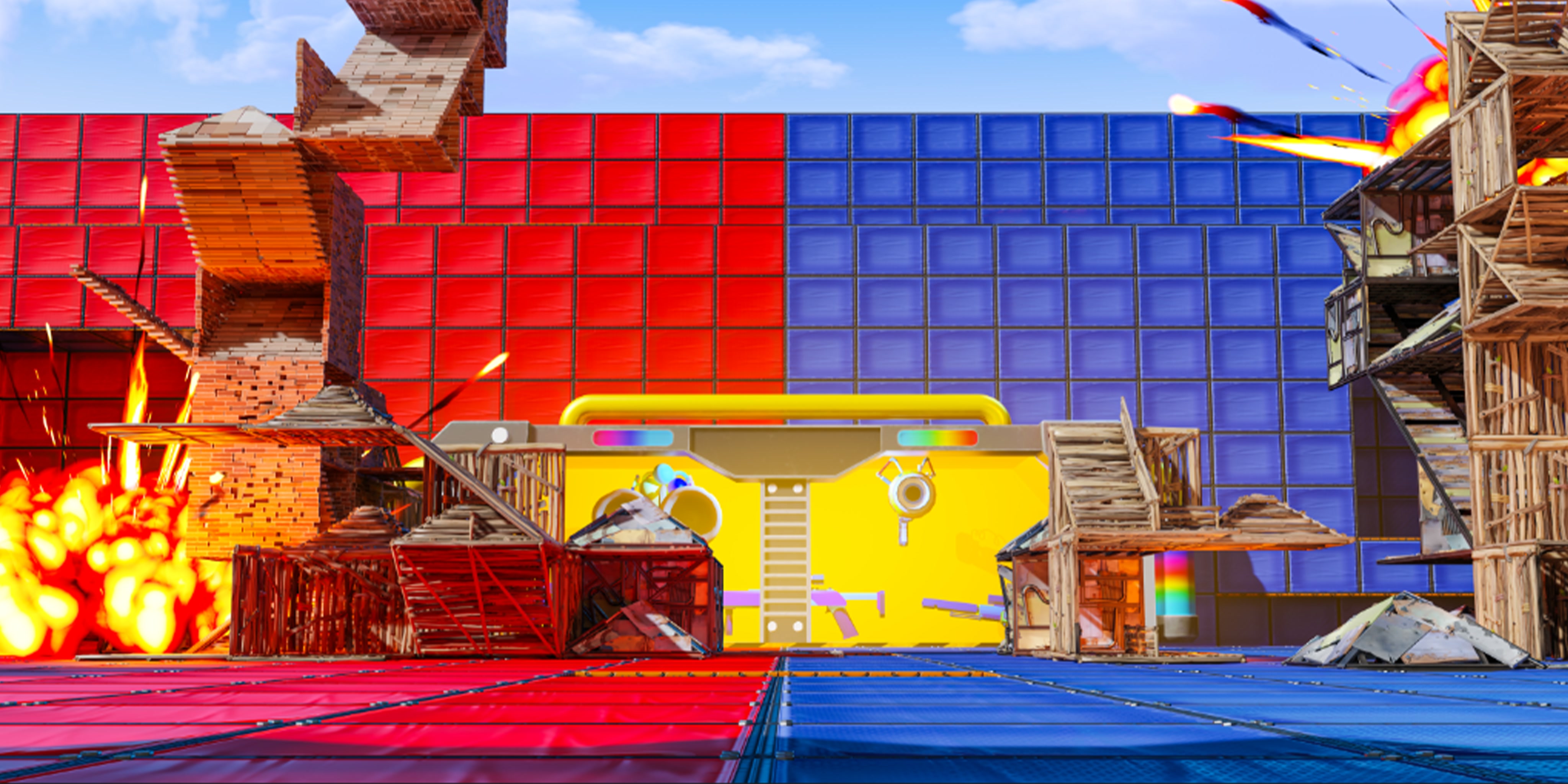 BLOCKY RED VS BLUE 🔴🔵 4466-8182-5677 by eviestudio - Fortnite Creative ...