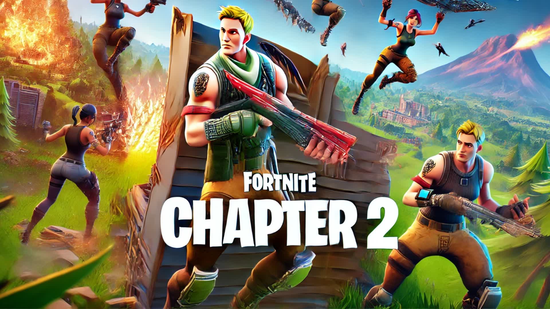 RED VS BLUE CHAPTER 2 3259-4200-4388 by fl_jett - Fortnite Creative Map ...