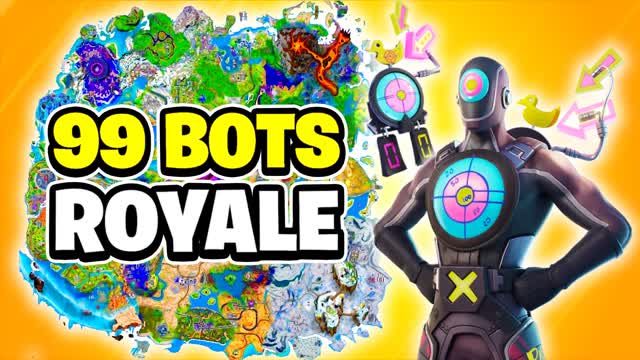 99 BOTS FARM ROYALE RANKED BASE WARS BOT 4507-0600-8100 من ابتكار best_maps - Fortnite