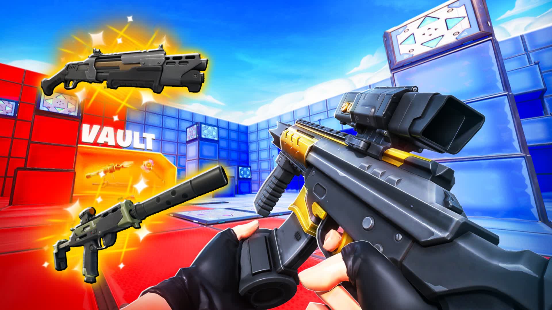 Crazy Red vs Blue 🔴🔵 (First Person) 1578-7325-6816 by lordnatzu7 ...