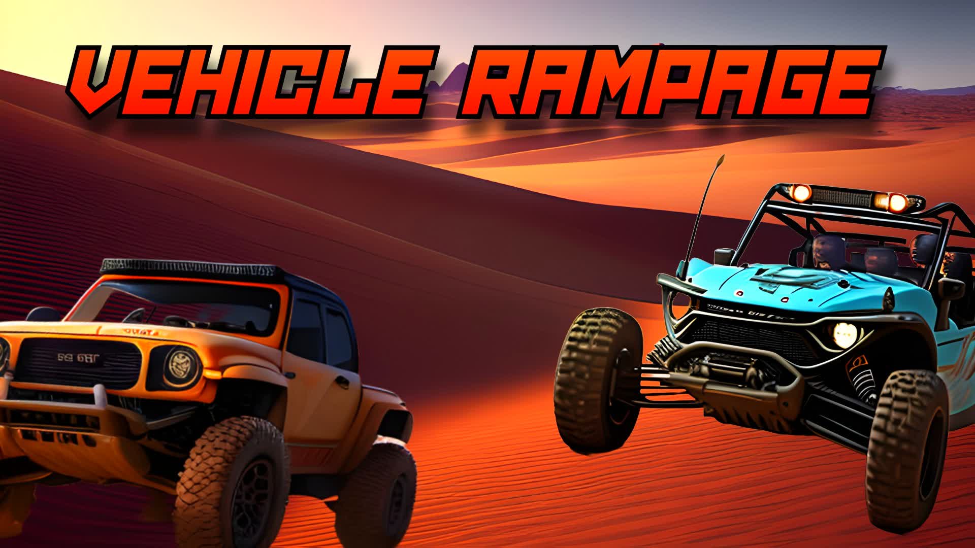 Vehicle Rampage 🔥 3446-4965-8807 by mapsbymalli - Fortnite