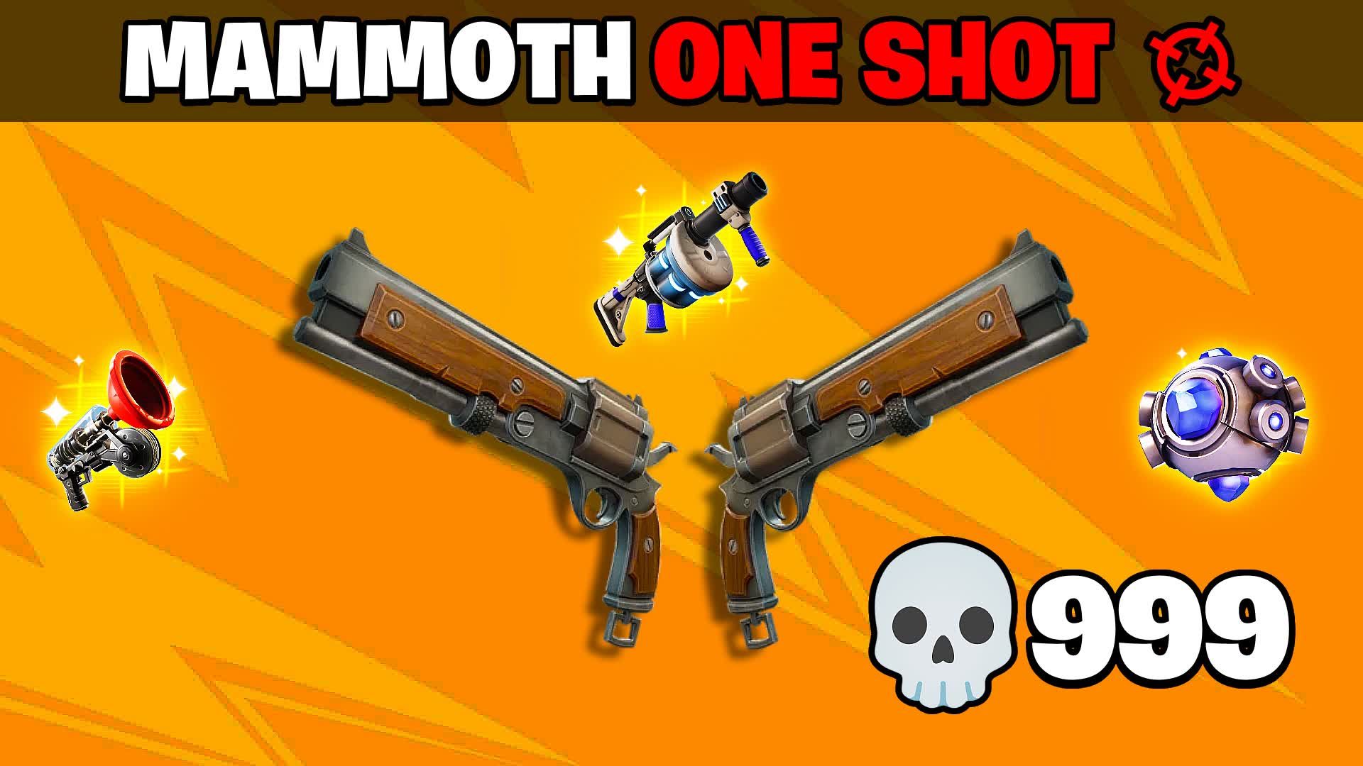 MAMMOTH PISTOL ONLY🎯 ONE SHOT 2315-7878-1172 by immoussaa - Fortnite ...