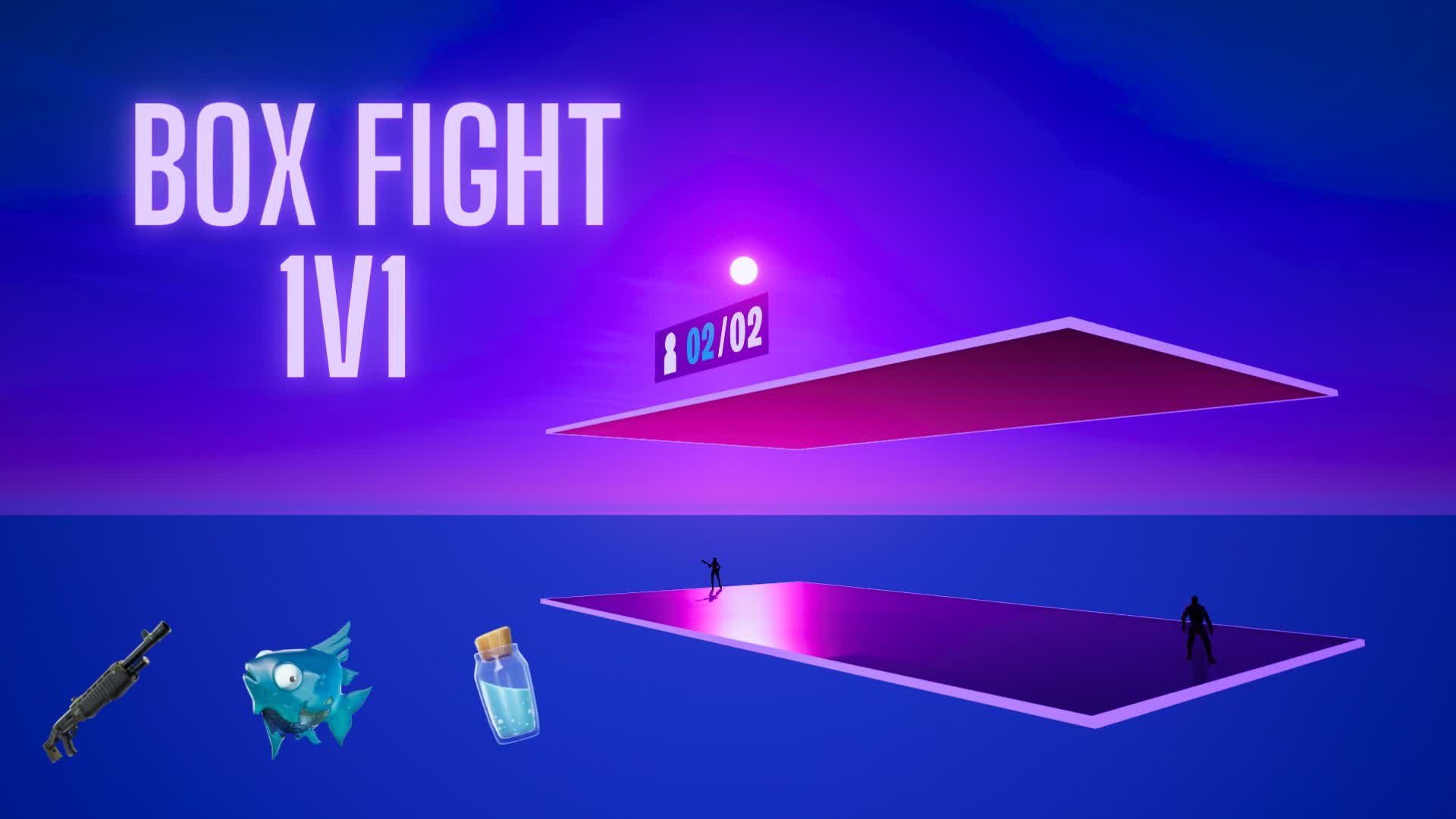 BOX FIGHT (1V1) 3311-6895-6293 by voltaya - Fortnite Creative Map Code - Fortnite.GG