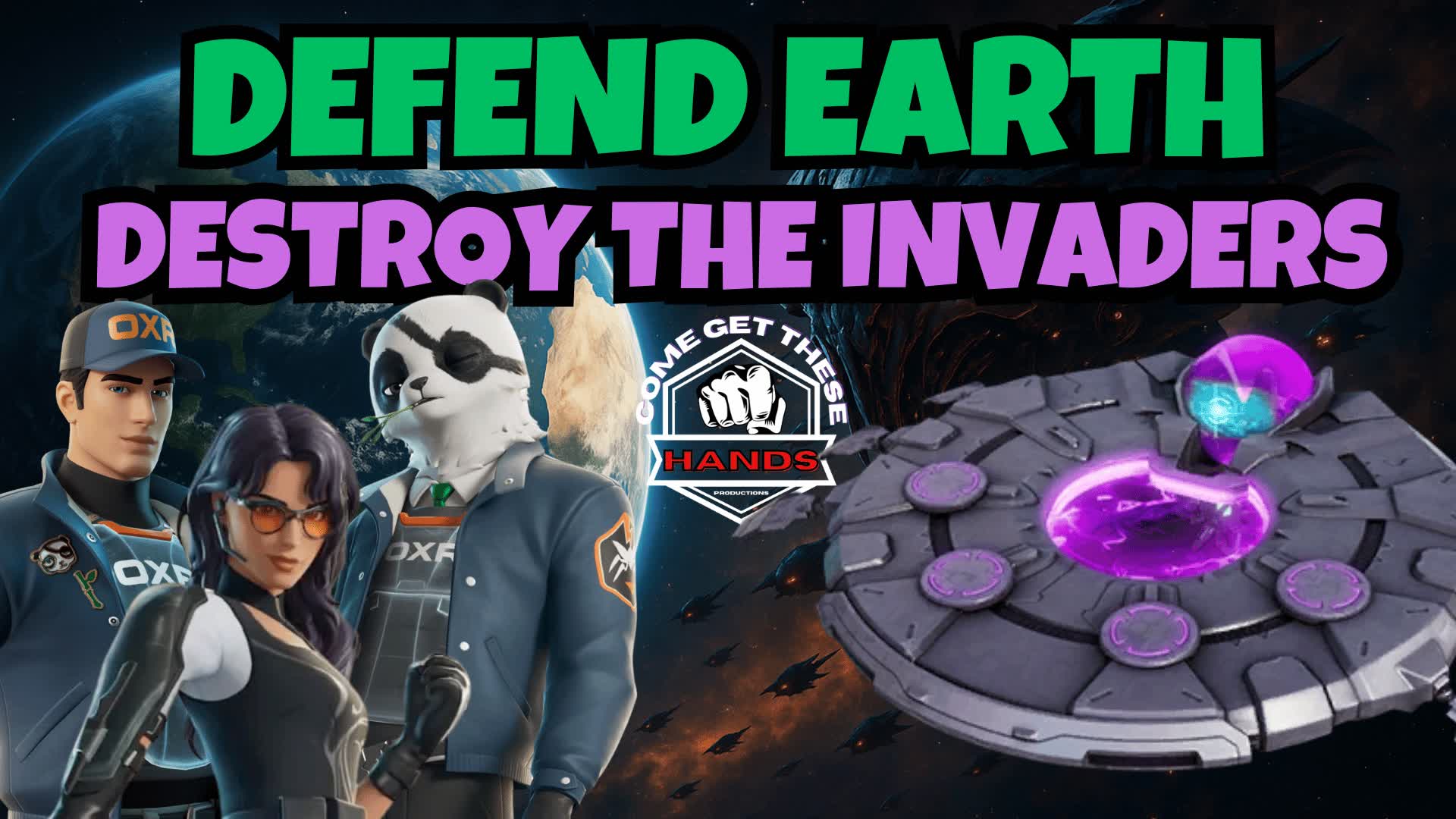 OXR vs INVADERS: Base Defense 4v4 8114-6578-1175 by cgth - Fortnite ...