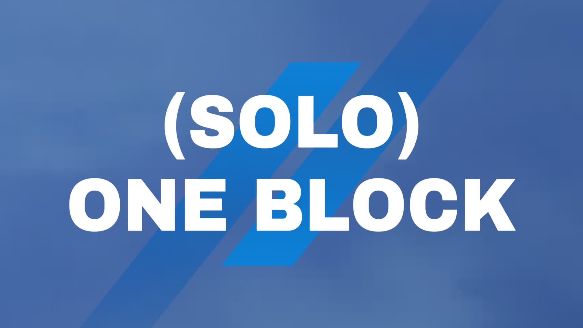 Solo one block 6007-5545-3629 by damiandoesmaps - Fortnite Creative Map ...