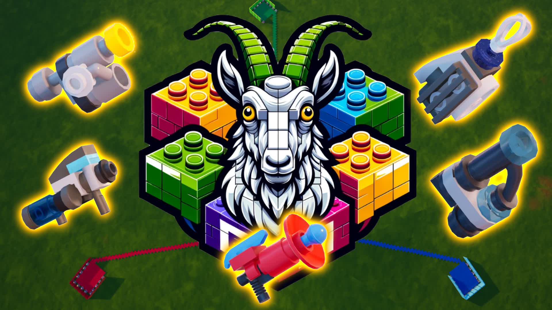 BRICK - GO GOATED 🐐 4441-5686-4107 من ابتكار julyfreez - Fortnite