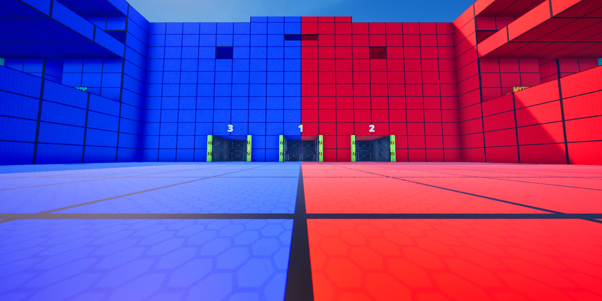 SUPER SIMPLE RED VS BLUE🔴🔵 0058-0281-0229 by skyfish - Fortnite ...