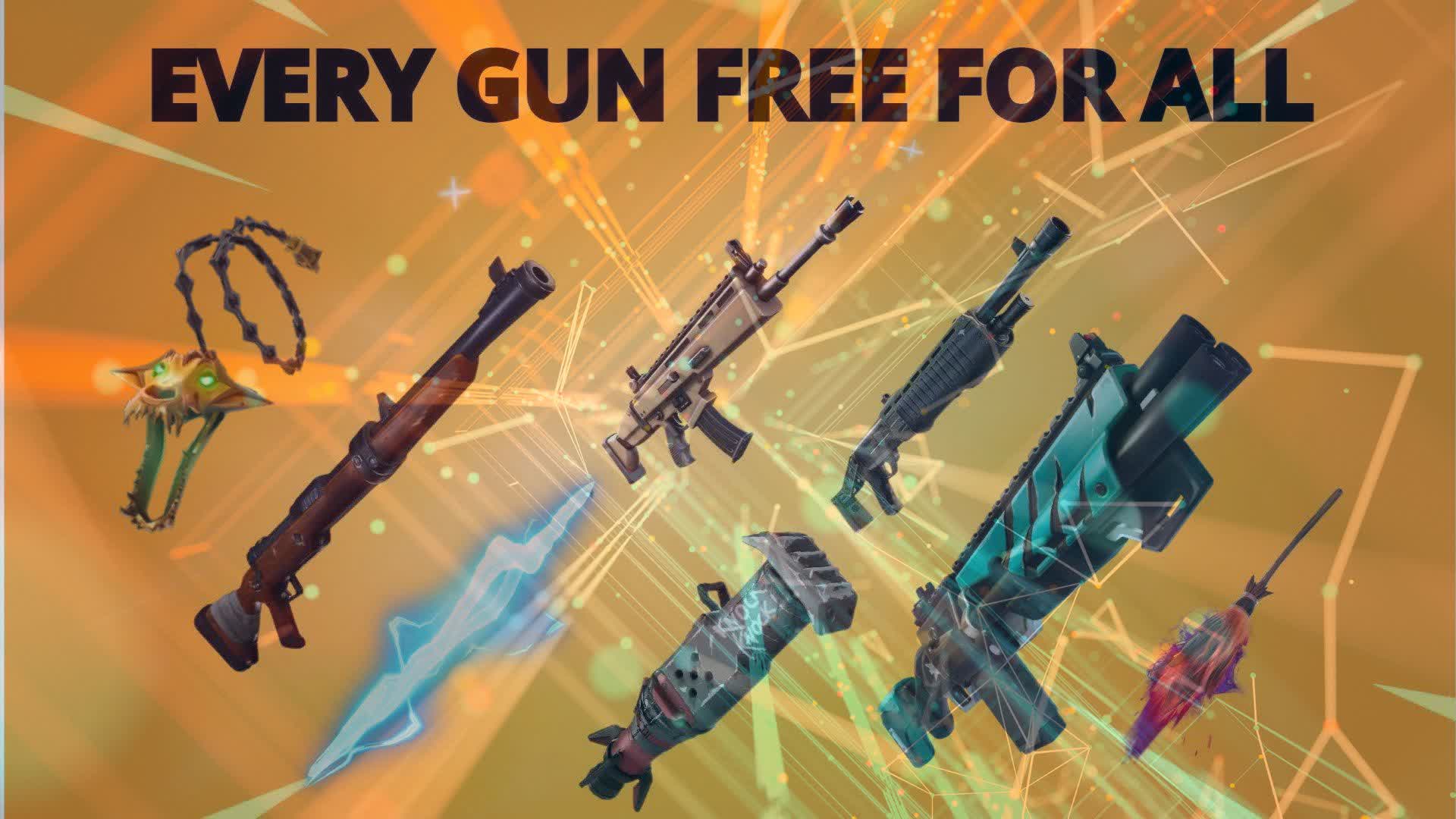 EVERY GUNS FREE FOR ALL 1362-4545-4954 by t3x - Fortnite