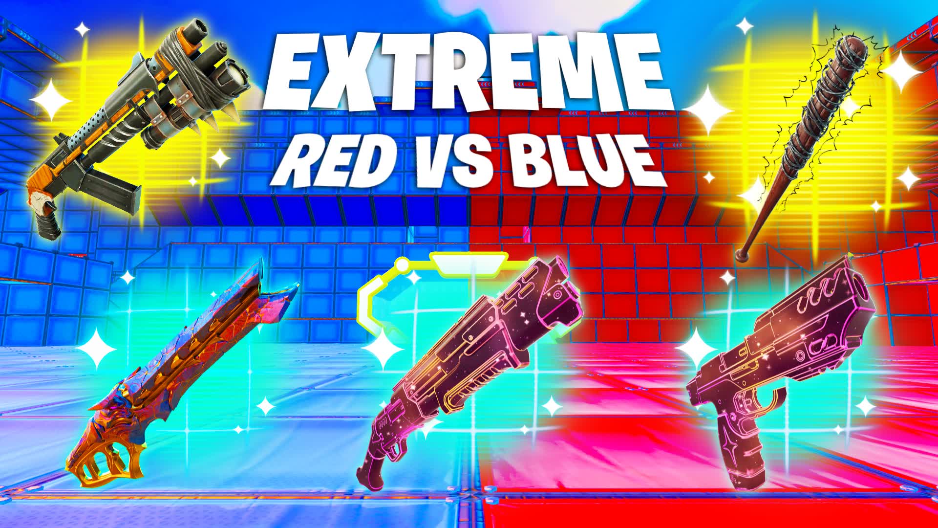 [EXTREME]🔴RED VS BLUE🔵- CUSTOM WEAPONS 0090-5230-7023 by breezy14 ...