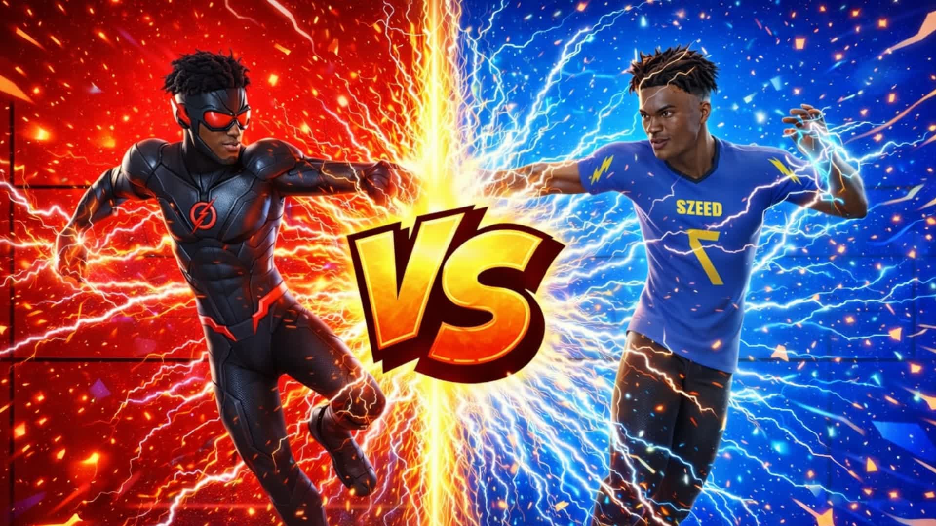 ULTRA SPEED RED VS BLUE 🔴🔵 4564-3011-0318 by lezzyftn - Fortnite