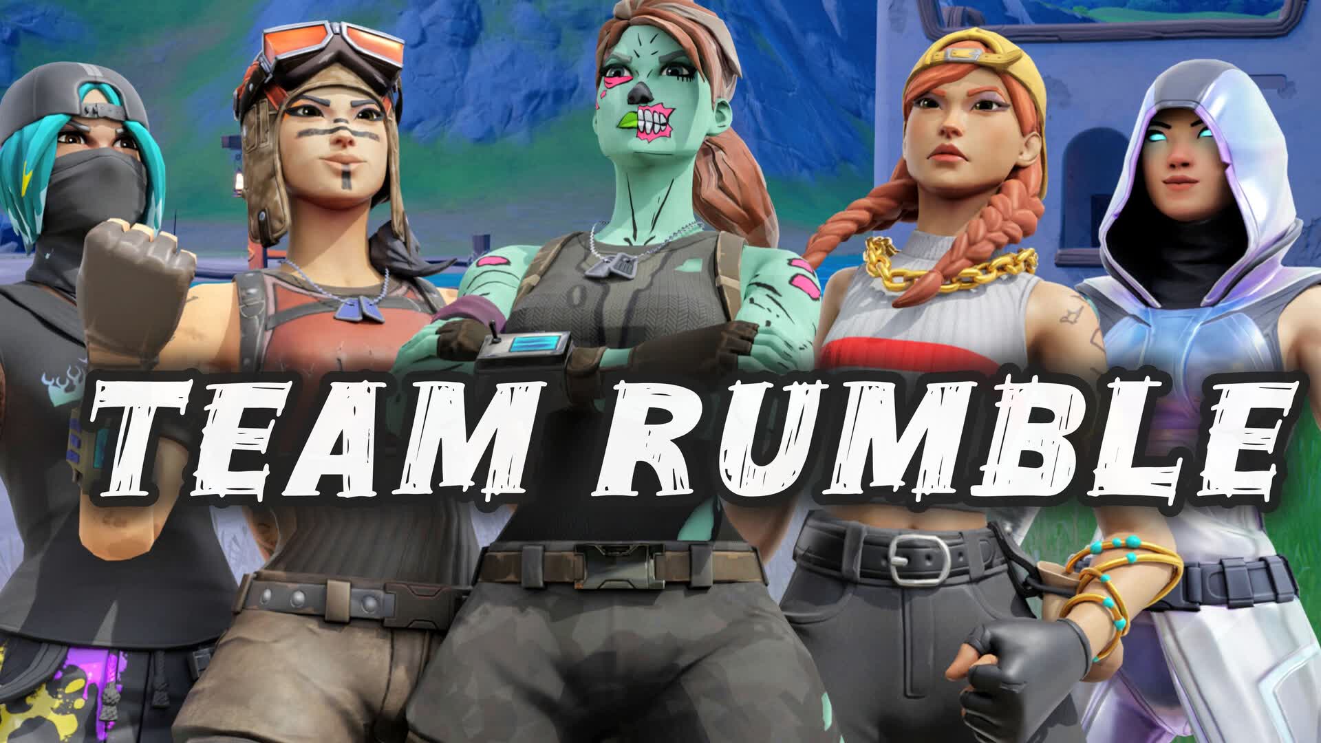 💥TEAM RUMBLE chaos 4381-9424-7160 by vraj - Fortnite Creative Map Code ...
